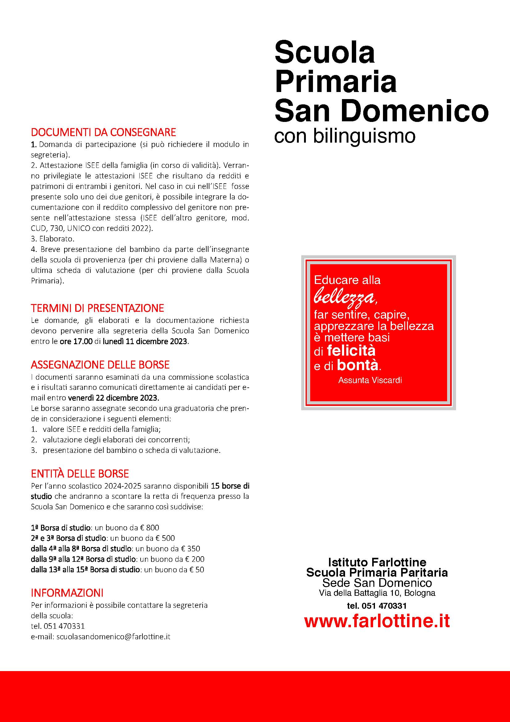 Borse di studio – Farlottine